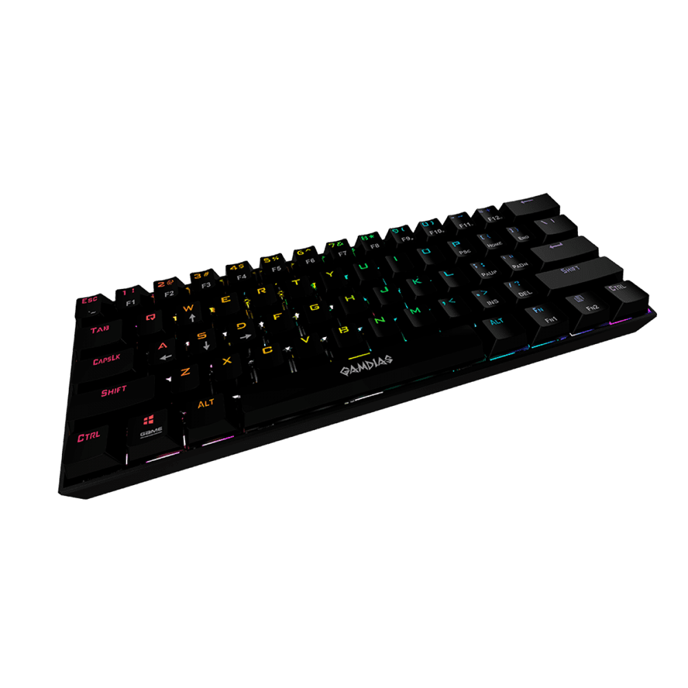 GAMDIAS HERMES E3 GAMING KEYBOARD BLACK - GAMDIASHERMESE3