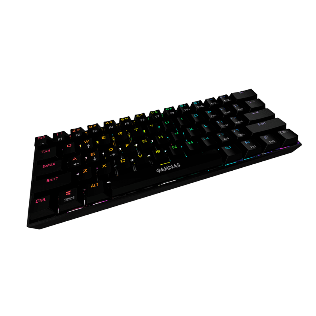 GAMDIAS HERMES E3 GAMING KEYBOARD BLACK - GAMDIASHERMESE3